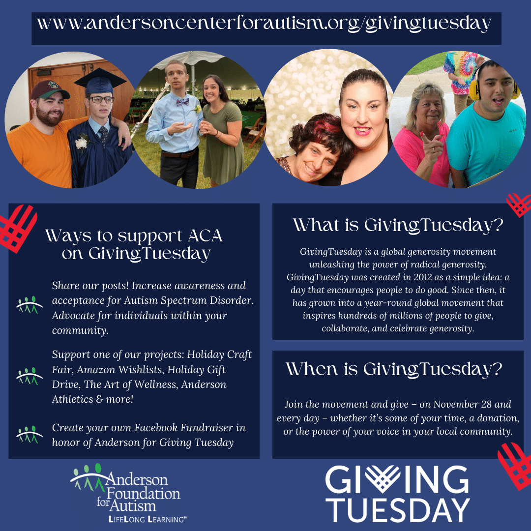 GivingTuesday | Anderson Center for Autism