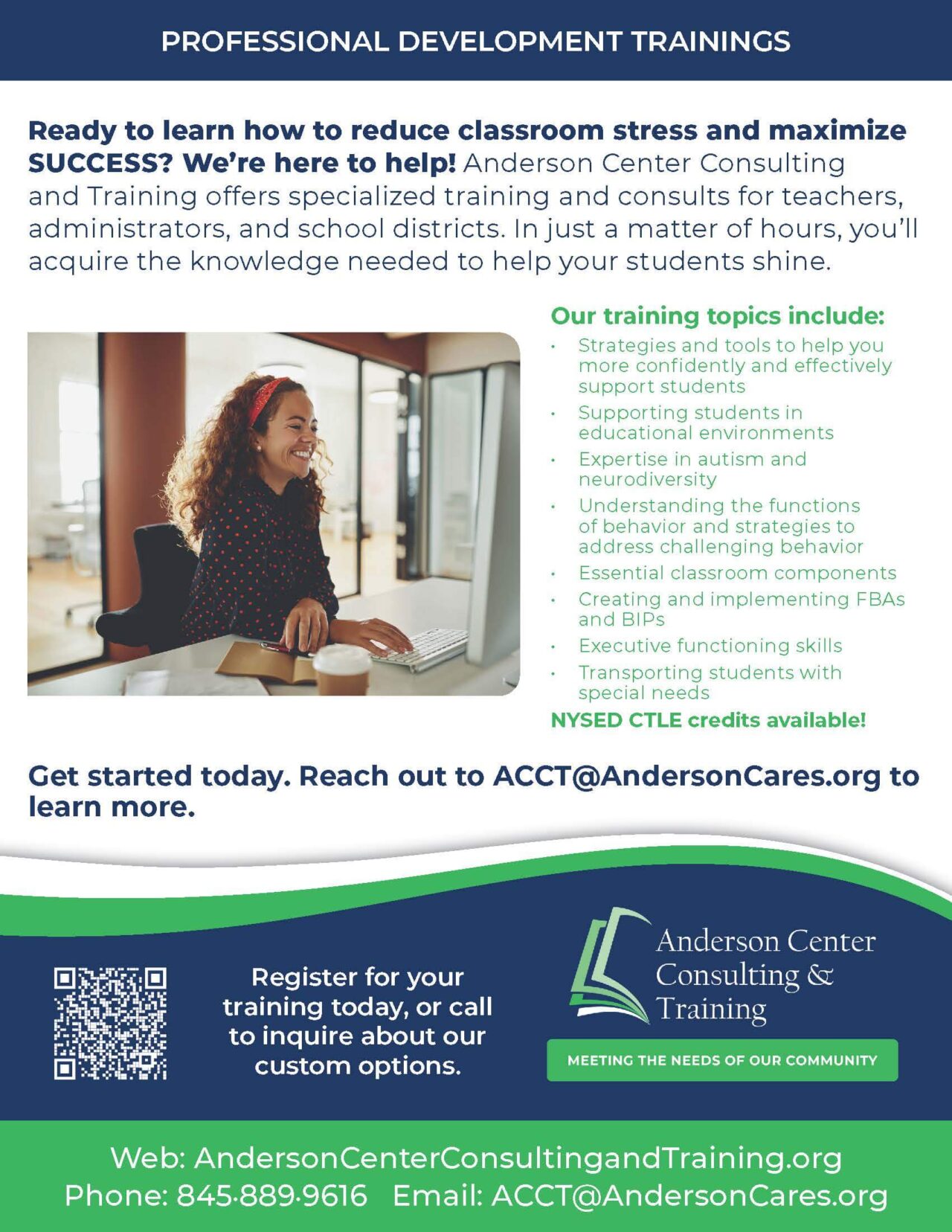 Professional Development & Training For Educators | Anderson Center for ...
